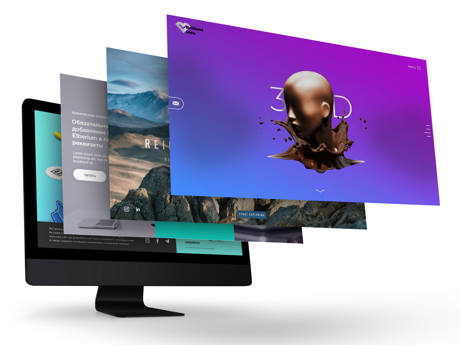 Портфоліо - Розробка онлайн веб-платформи для магазинів - Digital Bunny